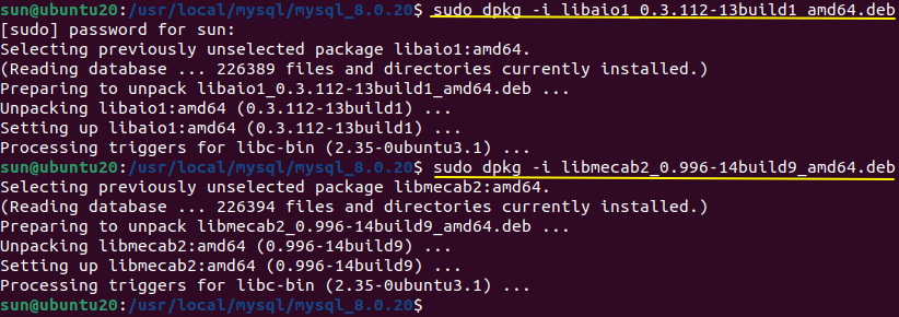 Ubuntu22.04离线安装mysql_8.0.20(同时适用于Ubuntu20.04 LTS)Ubuntu22.04 - 掘金